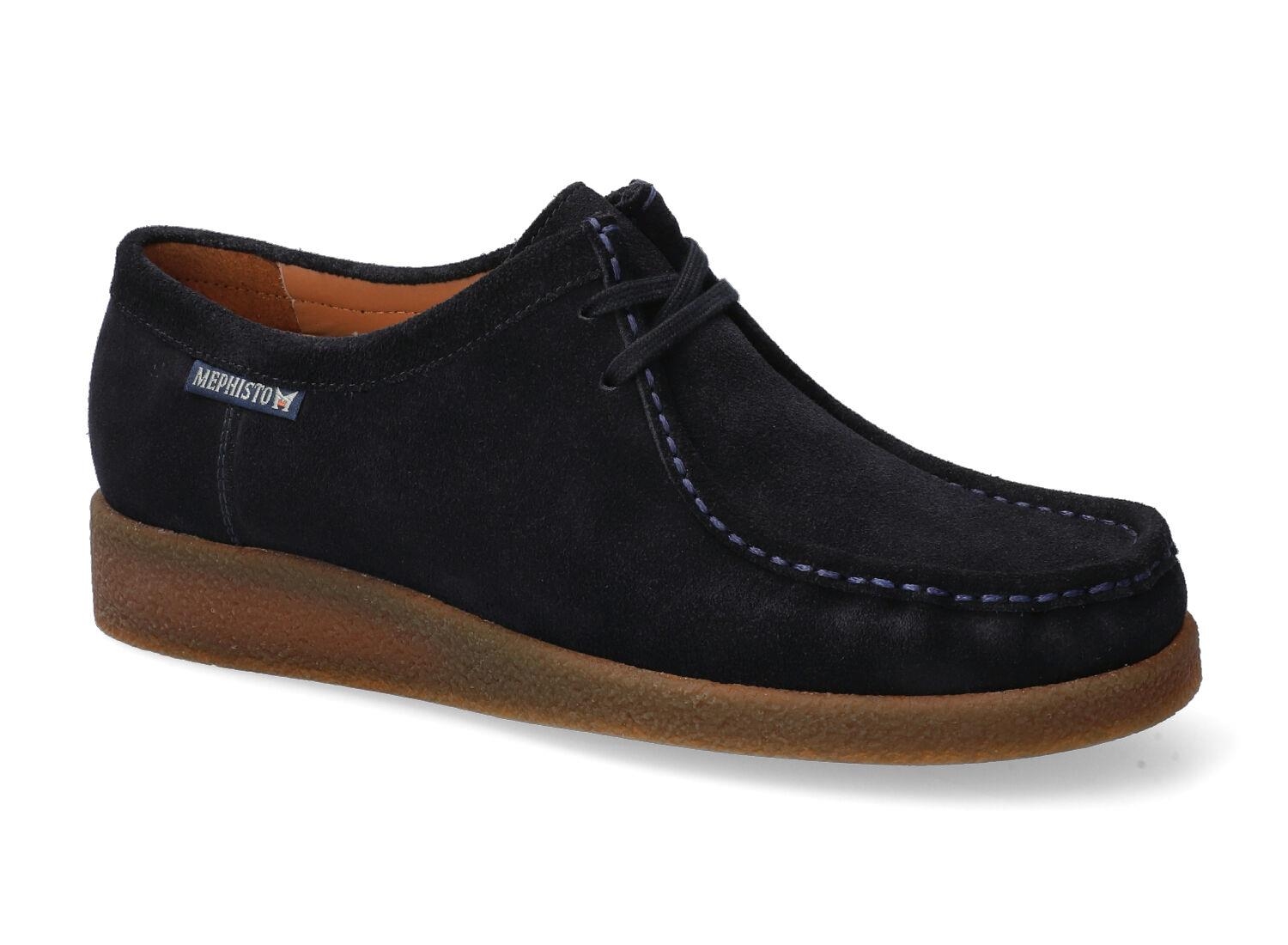 Mephisto-shop Lacets Homme – modèle Bill Bleu - Chaussures confortables