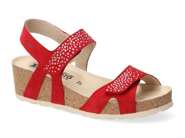 Mephisto-shop Compensée Femme – modèle Vic spark Rouge - Chaussures ...