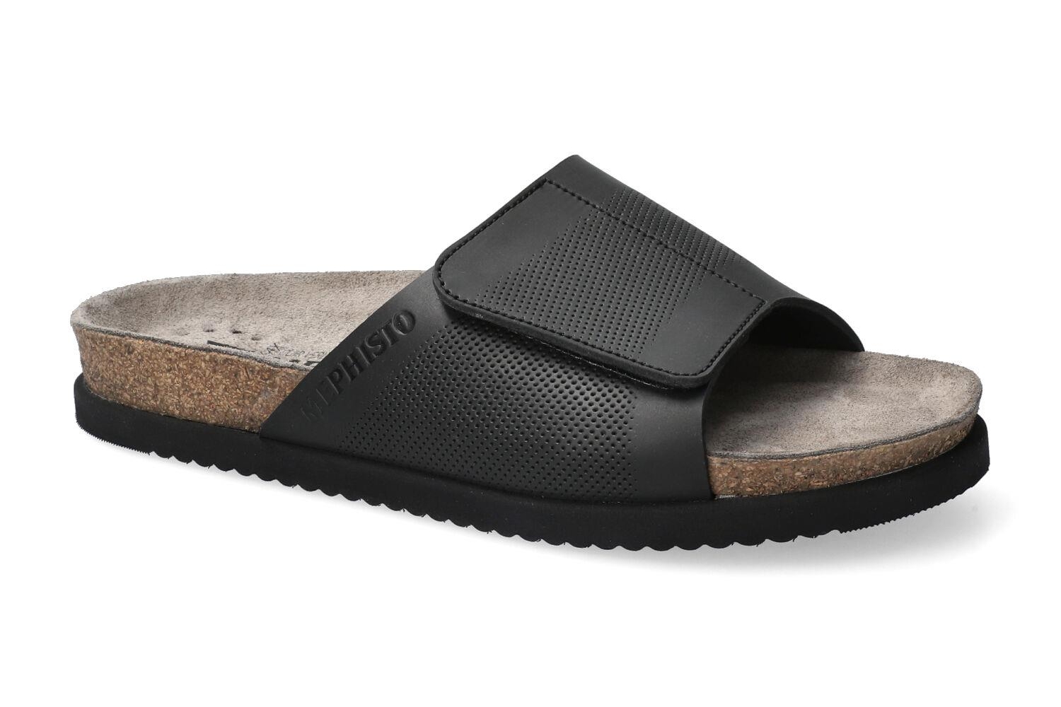 Mephisto-shop Mules Homme – modèle Nilton Noir - Chaussures confortables