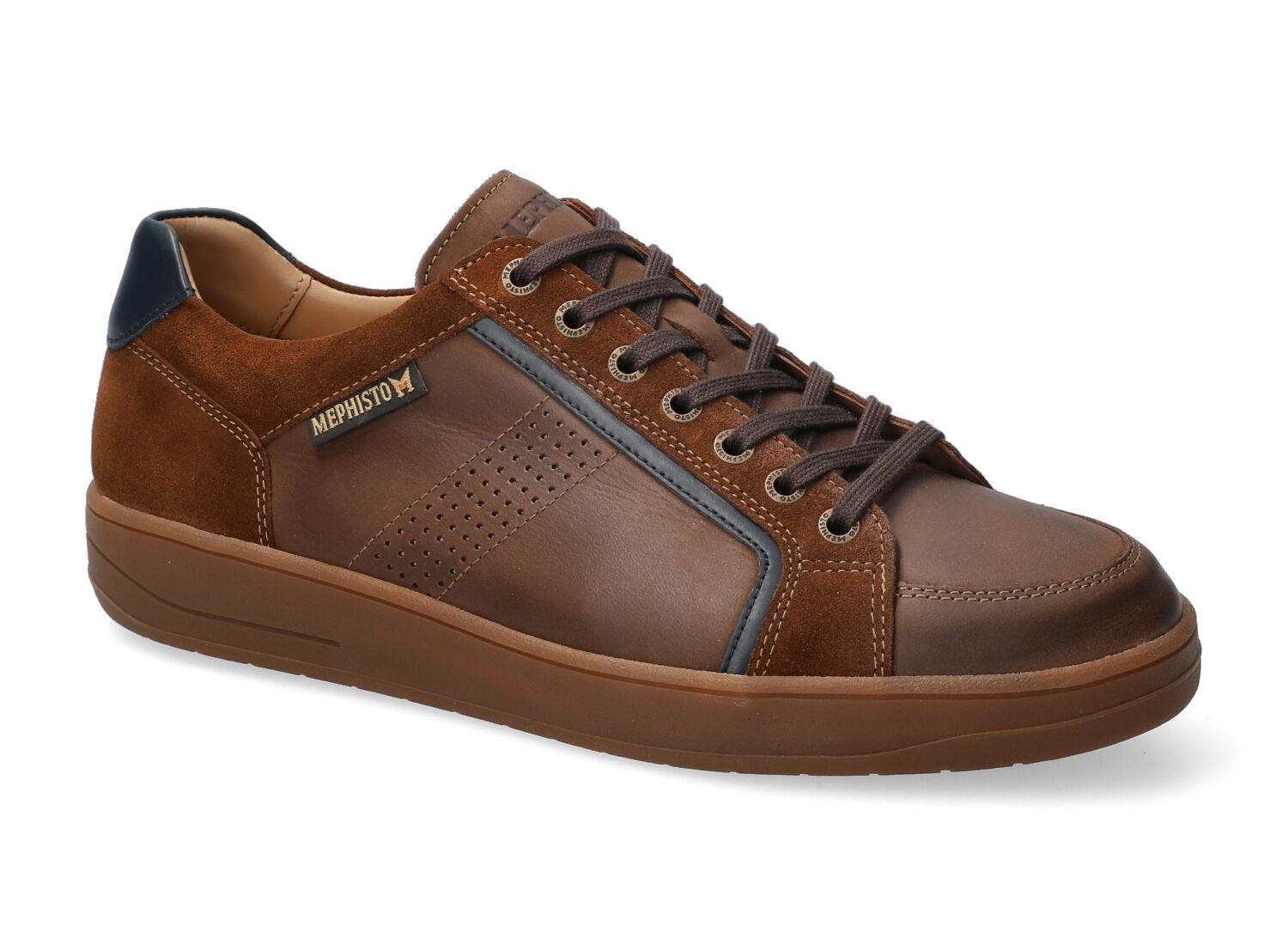 Mephisto-shop Lacets Homme – modèle Harrison brun moyen - Chaussures ...
