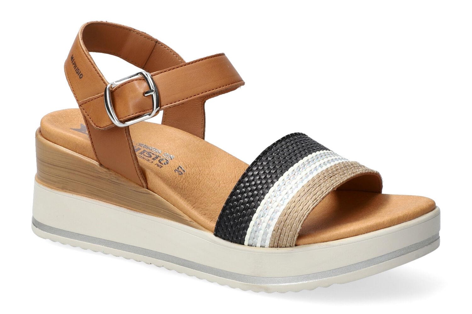 Mephisto-shop Sandales Femme – modèle Sheryl Marron - Chaussures ...