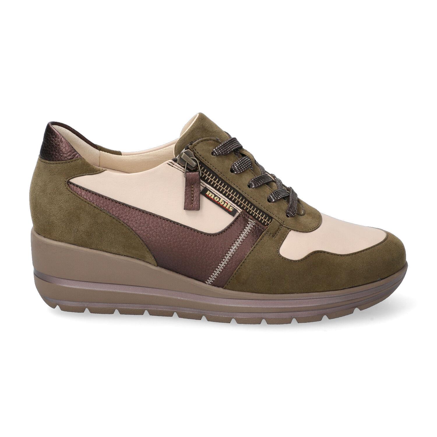 Mobils Ergonomic Mephisto Lacets Femme – modèle Abby Taupe - Chaussures ...