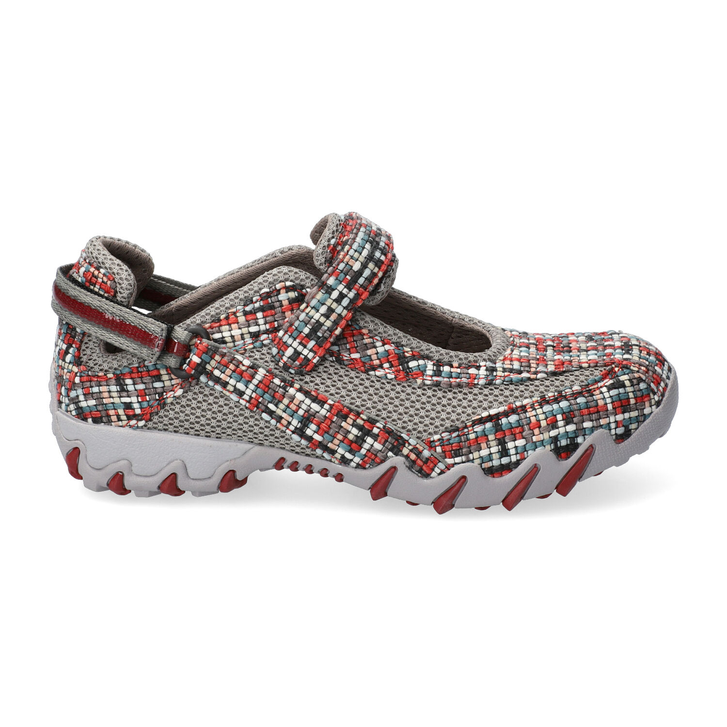 Allrounder by Mephisto Ballerines Femme – modèle Niro rouge multi ...