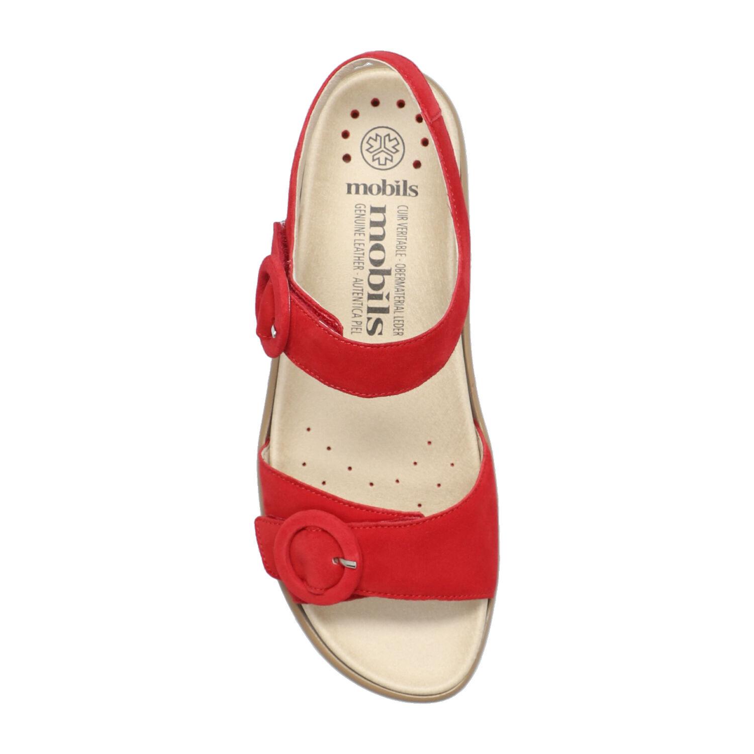 Mobils Ergonomic Mephisto Sandales Femme – modèle Clara Rouge ...