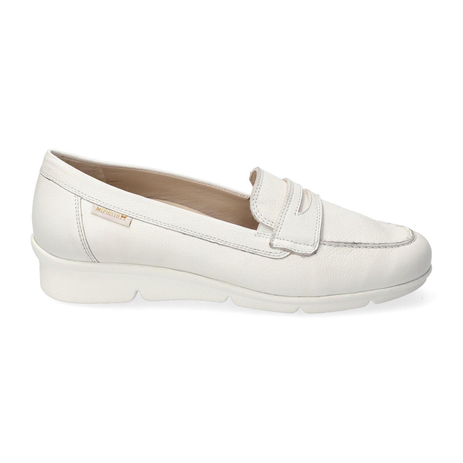 Mephisto-shop Mocassins Femme – modèle Diva Blanc cassé - Chaussures ...