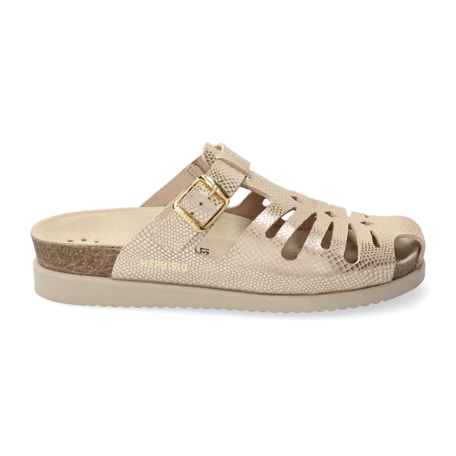 Mephisto-shop Mules Femme – modèle Hedina Sable - Chaussures confortables