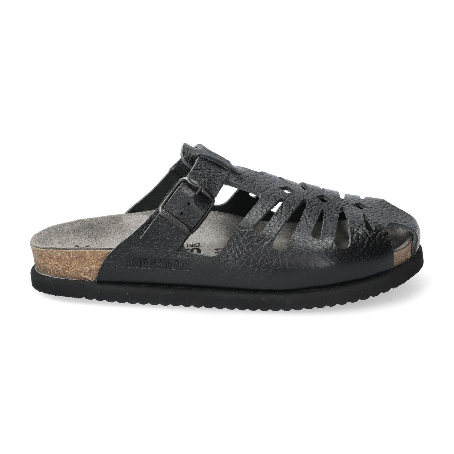 Mephisto-shop Mules Homme – modèle Nikos Noir - Chaussures confortables