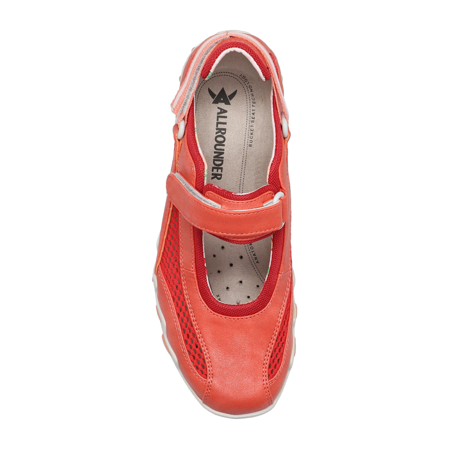 Allrounder by Mephisto Ballerines Femme – modèle Niro Rouge ...