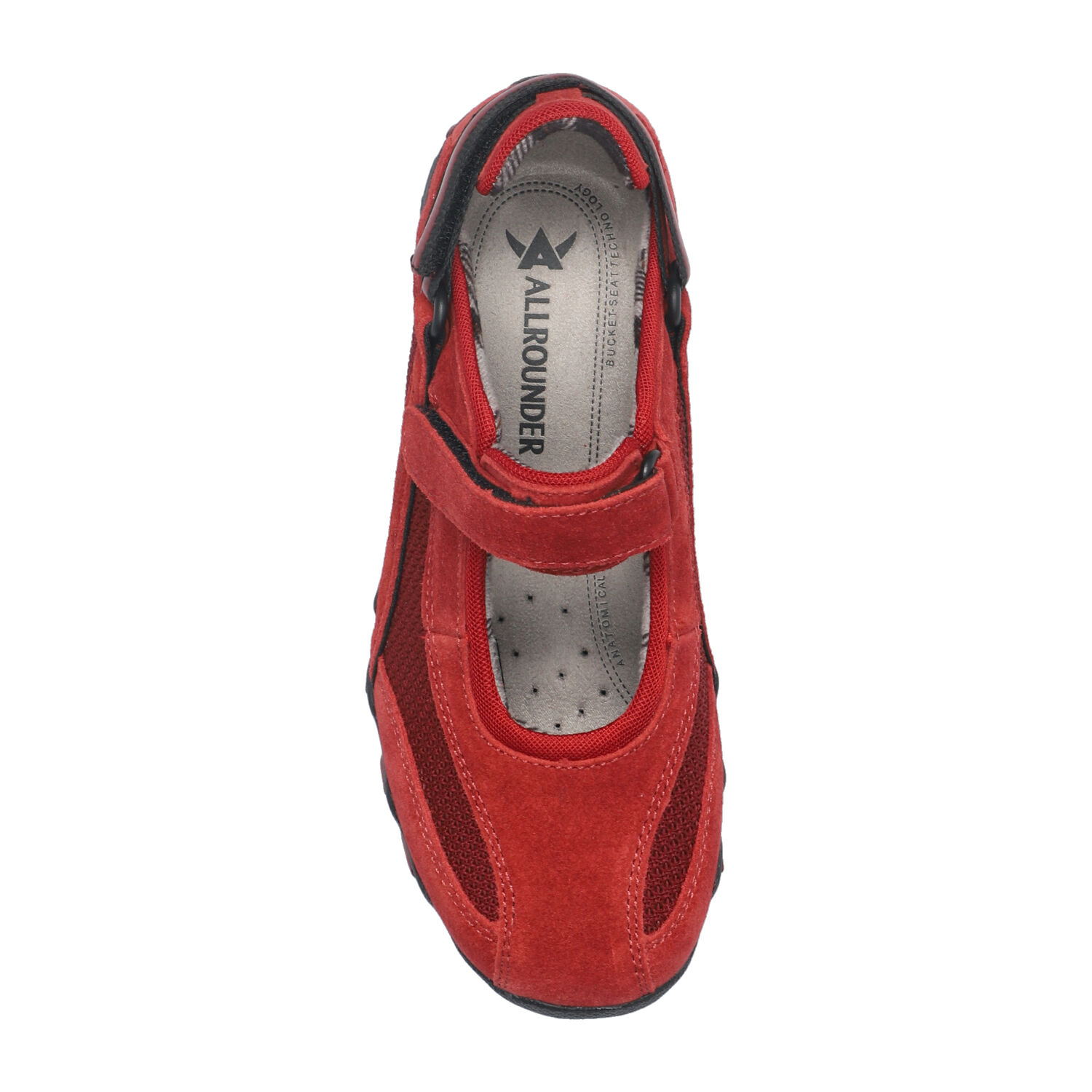 Allrounder by Mephisto Ballerines Femme – modèle Niro Rouge ...
