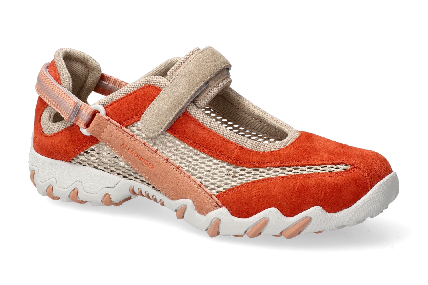 Allrounder by Mephisto Ballerines Femme – modèle Niro multi Rouge Rose ...