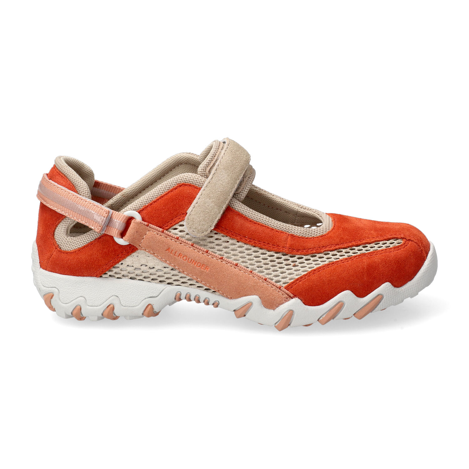 Allrounder by Mephisto Ballerines Femme – modèle Niro multi Rouge Rose ...