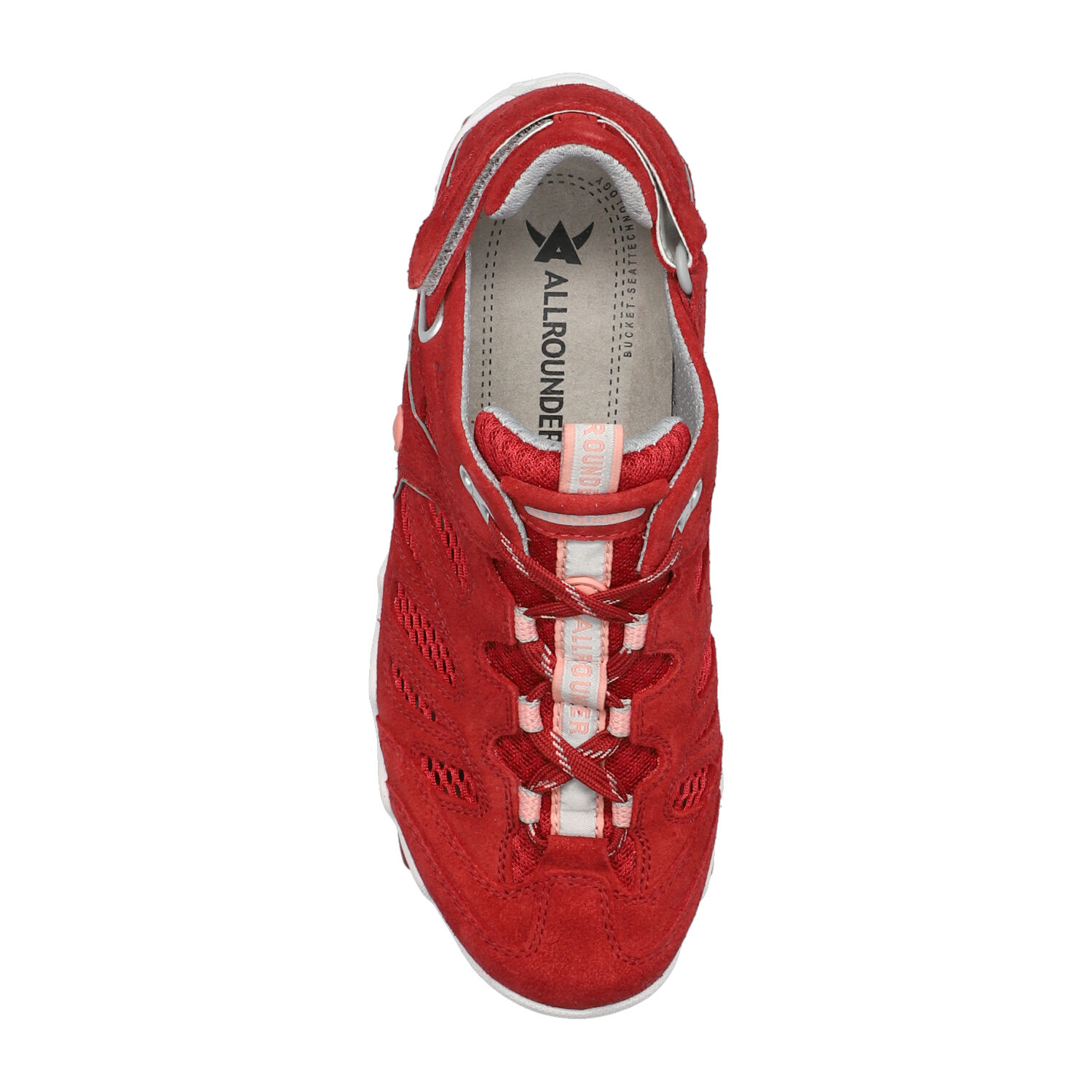 Allrounder by Mephisto Lacets Femme – modèle Niwa rouge - Chaussures ...