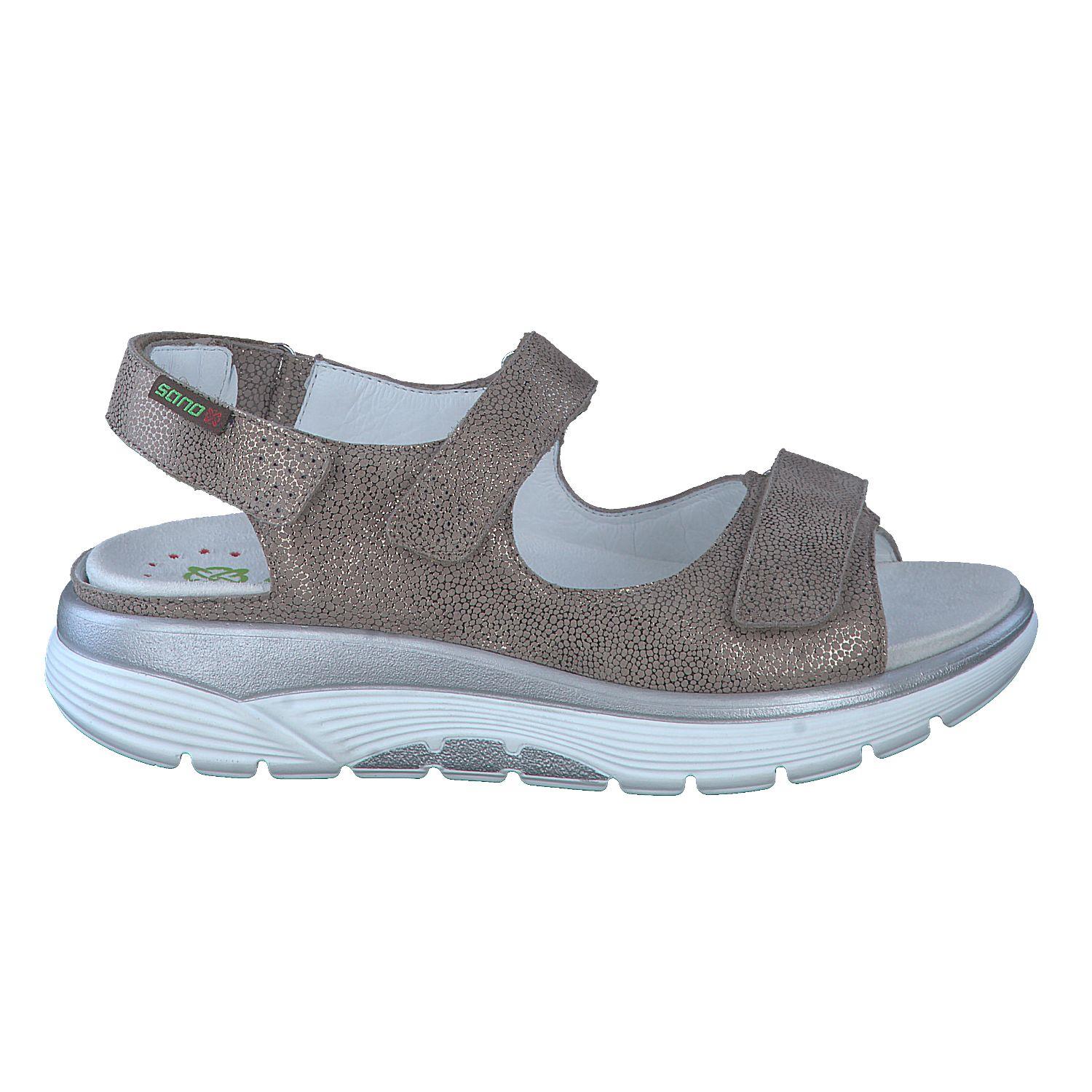 Sano by Mephisto Sandales Femme – modèle Norine Dark taupe - Chaussures ...