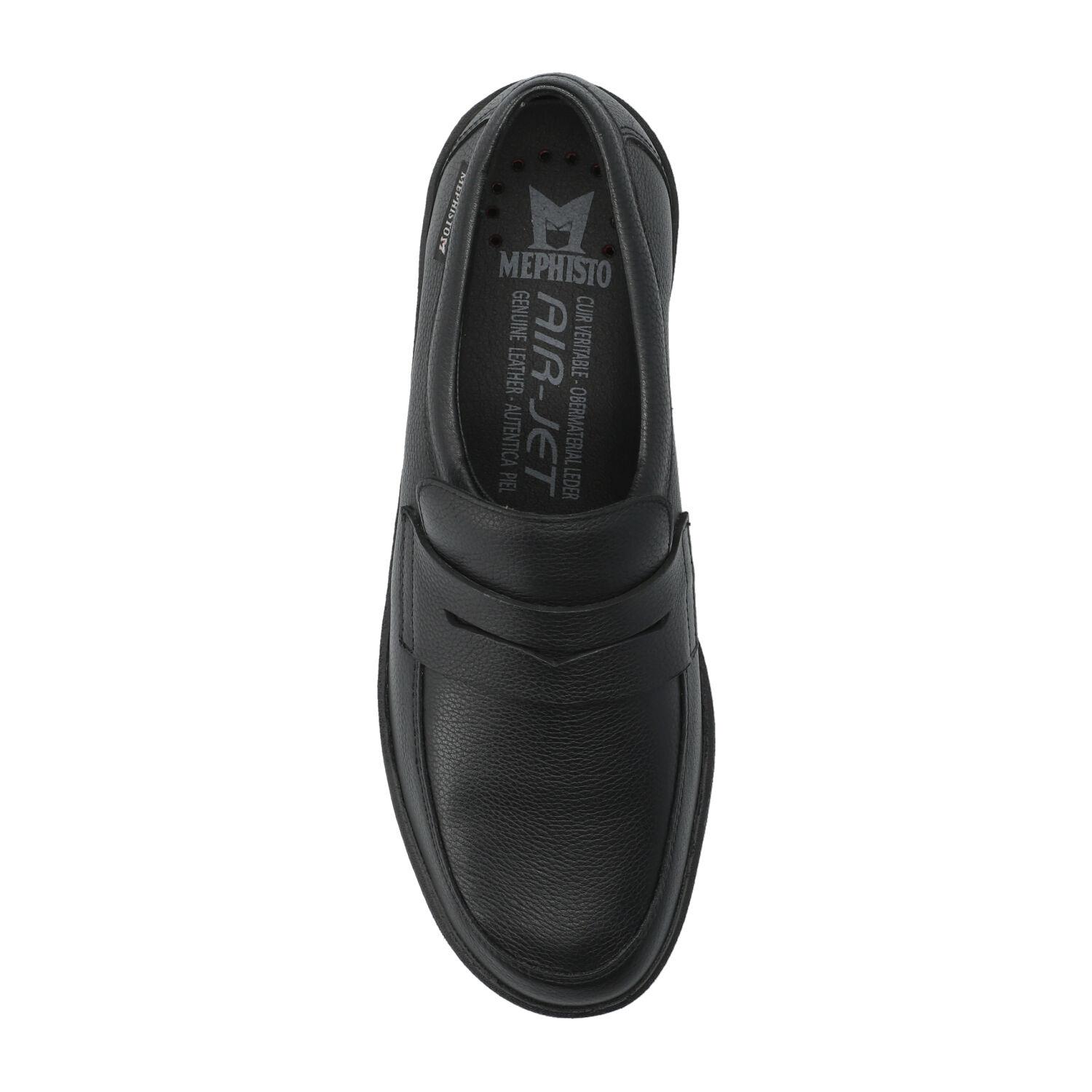 Mephisto-shop Mocassins Homme – modèle Rayan noir - Chaussures confortables