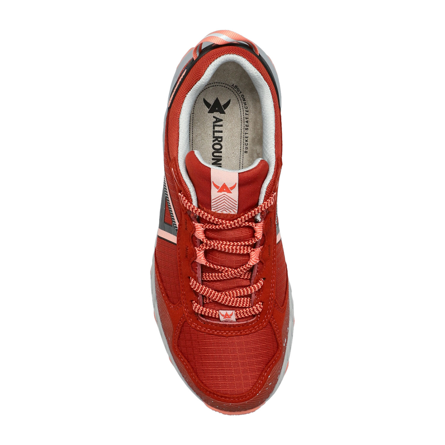 Allrounder by Mephisto Lacets Femme – modèle Run-tex Rouge - Chaussures ...
