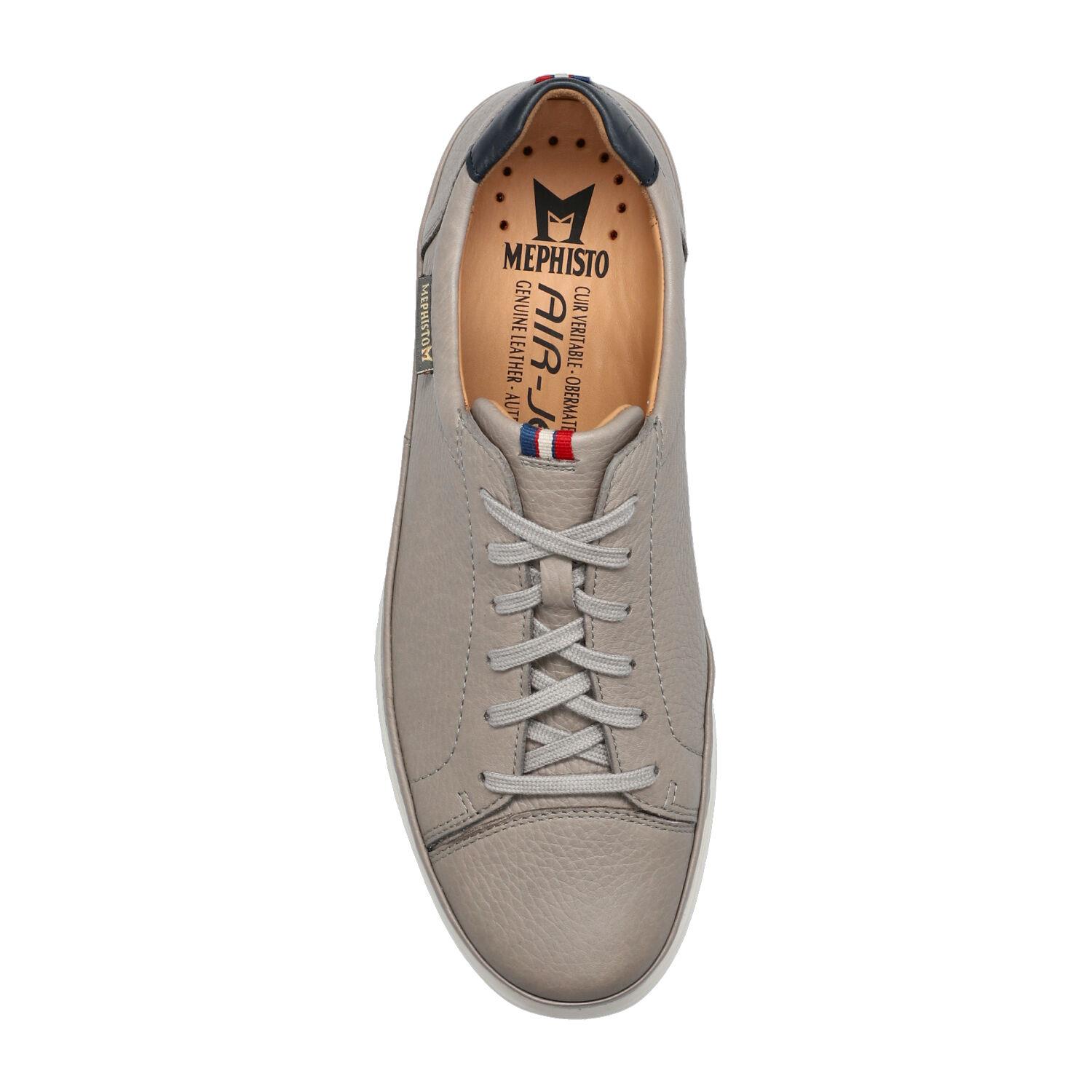 Mephisto-shop Lacets Homme – modèle Thomas Gris texturé - Chaussures ...