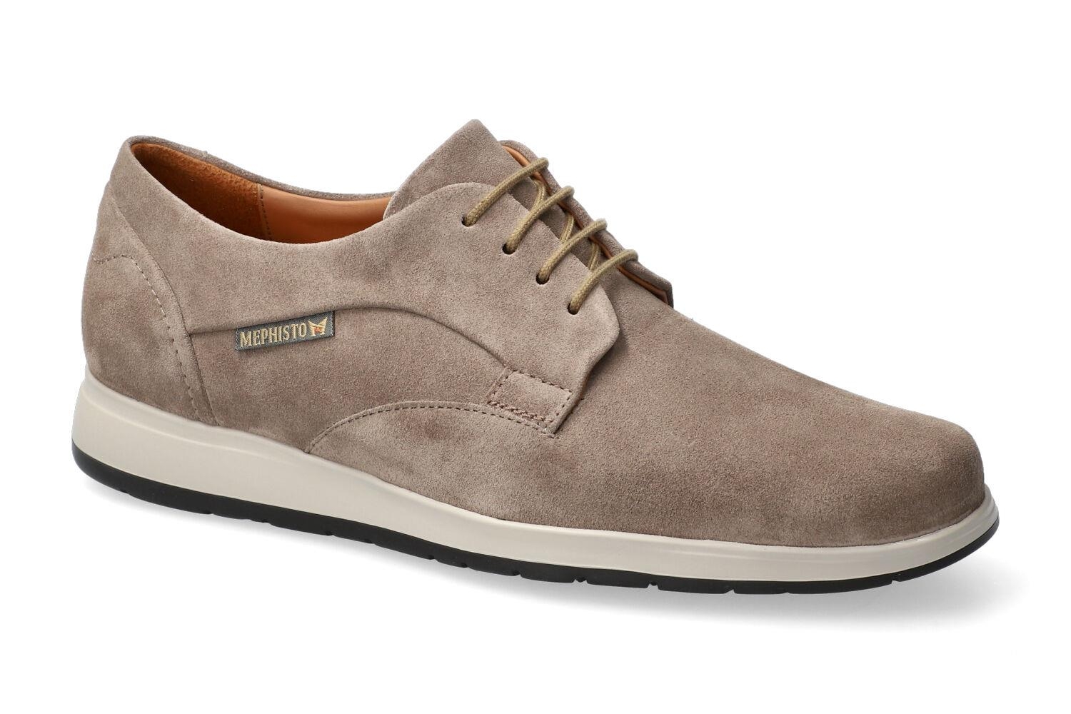 Mephisto-shop Lacets Homme – modèle Valerio Beige - Chaussures confortables