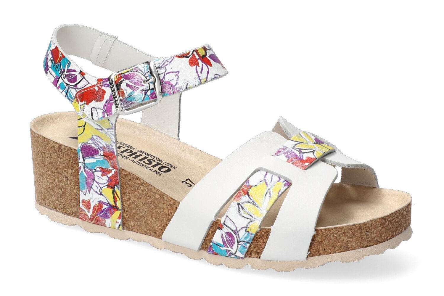 Mephisto-shop Sandales Femme – modèle Verana Multicouleurs - Chaussures ...