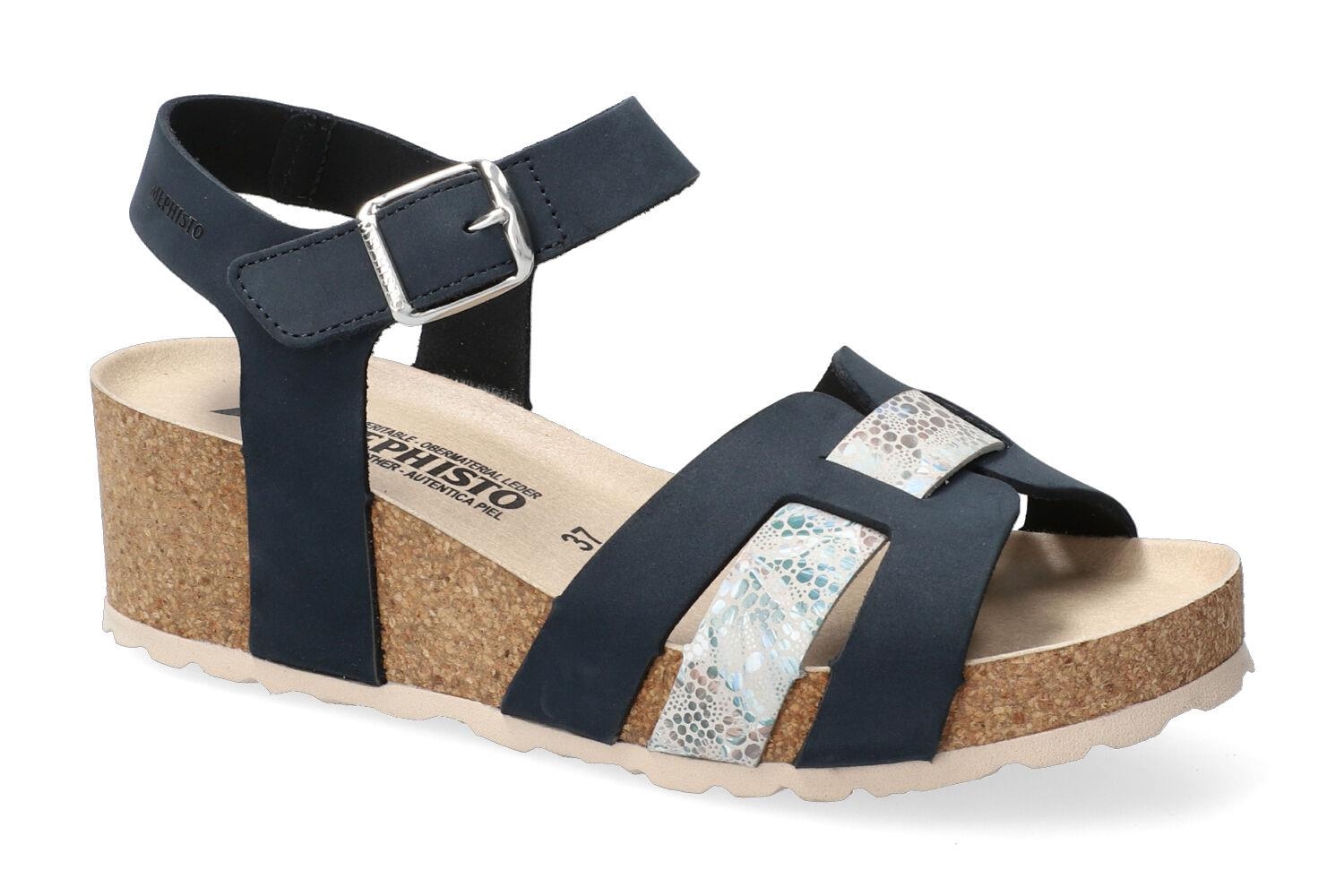 Mephisto-shop Sandales Femme – modèle Verana Marine - Chaussures ...